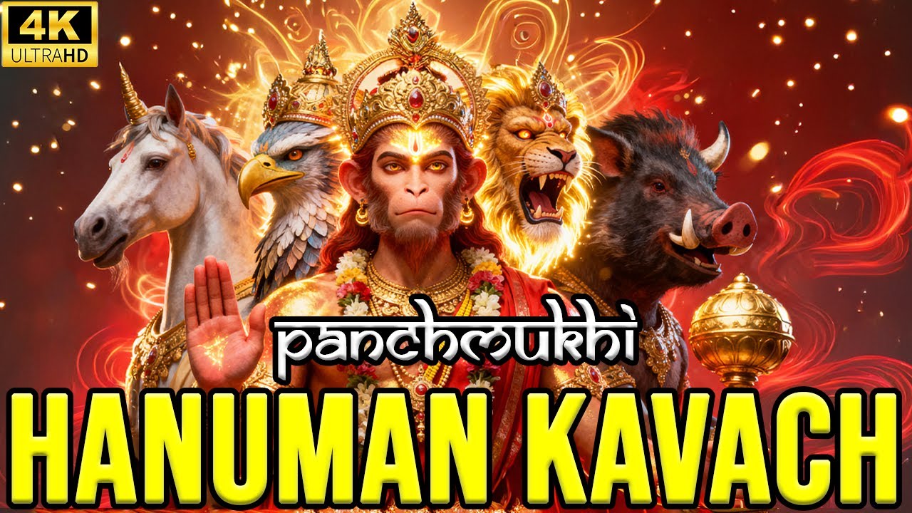 Panchmukhi Kavach | Panchmukhi Hanuman Kavach | Powerful Hanuman Kavach ...