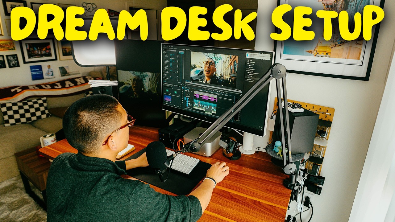 Creating My Ultimate LA Desk Setup | Minimal, Creative, and Functional ...