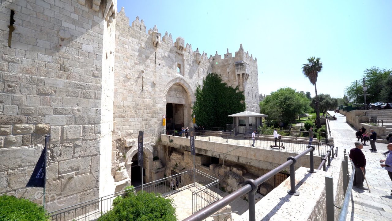 The Roman Gate Beneath Damascus Gate: A Turning Point in the Sacred ...