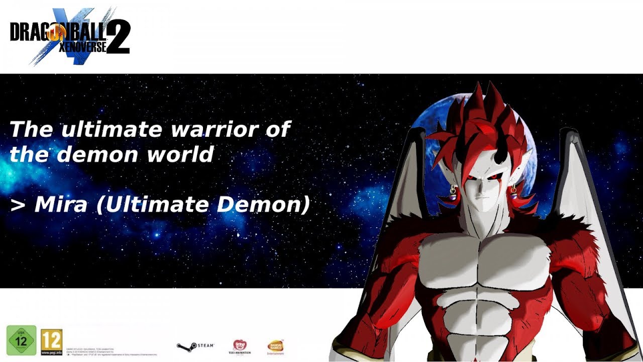 Dragonball Xenoverse 2 Ultimate Demon Mira (Mod Showcase) - YouTube