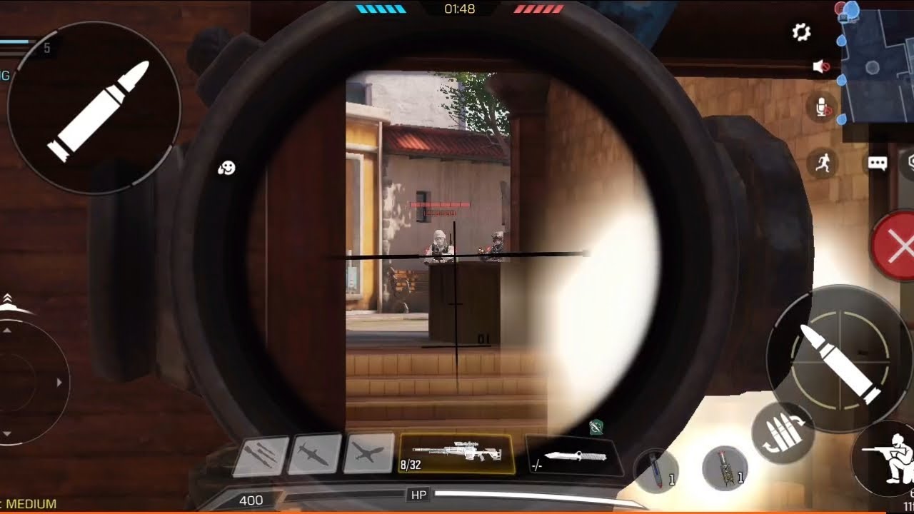 Gameplay sniper-locus | quadra kill in less than 20 second | call of duty mobile indonesia - YouTube