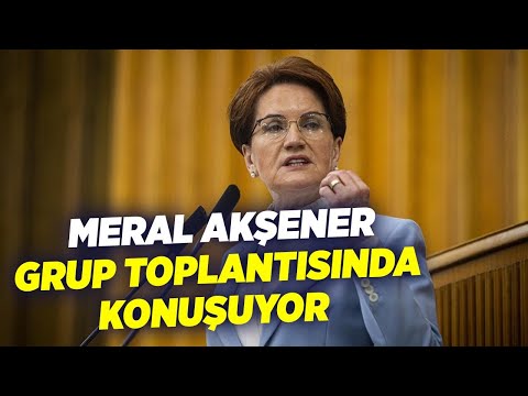 İYİ Parti Genel Başkanı Sayın Meral Akşener Grup Toplantısında Konuşuyor |  KRT TV