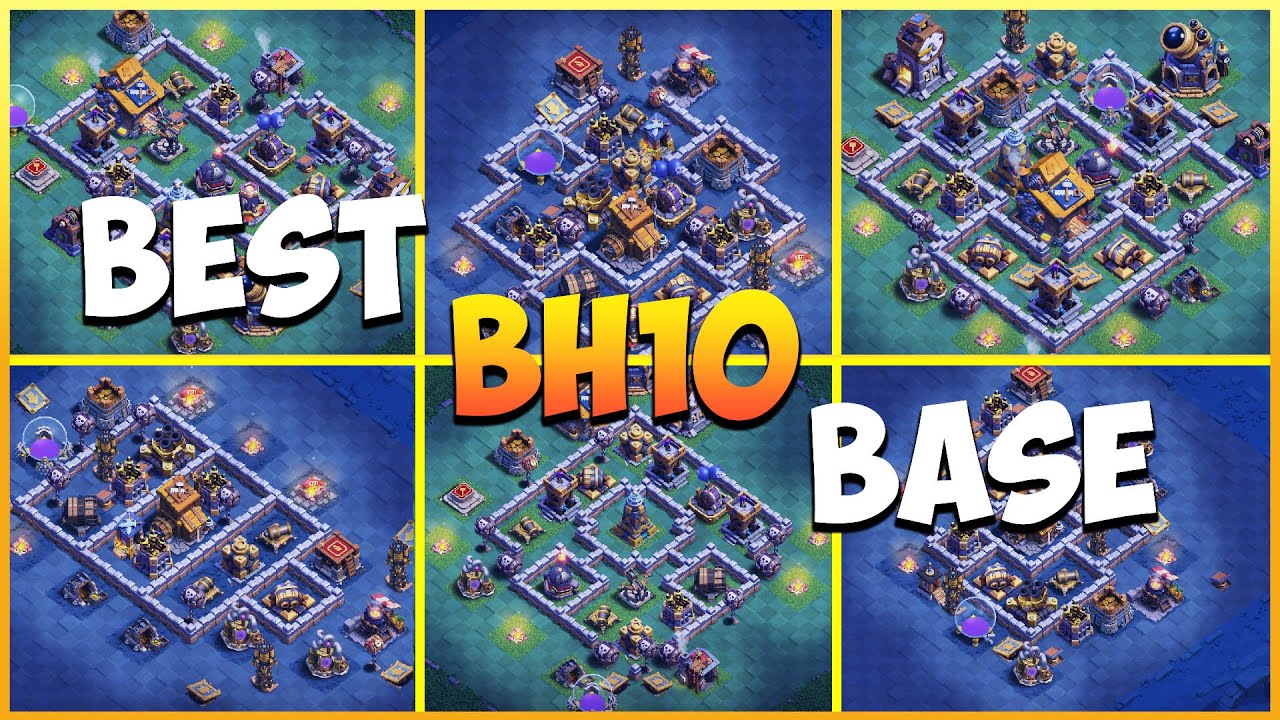Best Builder hall 10 base Copy Link | COC Best BH10 Base Link (Only 1 ...