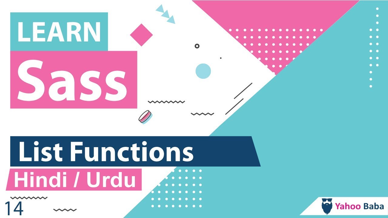 Sass List Functions Tutorial in Hindi / Urdu - YouTube