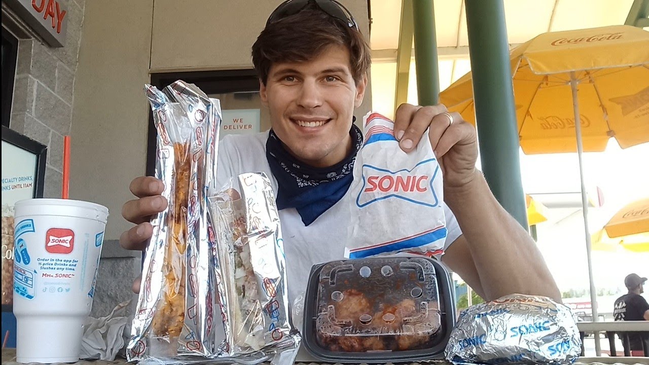 Eating 5 Sonic Entree's!!! 😋 - YouTube