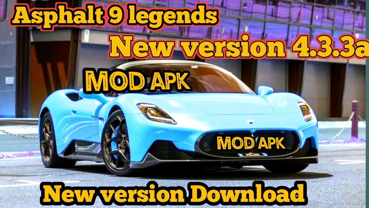 Asphalt 9 legends mod 💯🎯 apk New Version 4.3.3a top videos #subscribe # ...