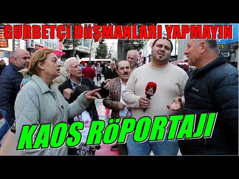 'GURBETÇİ DÜŞMANI' Dedi; Meydan Birbirine Girdi | SOKAKTAN AL HABERİ | Arşiv