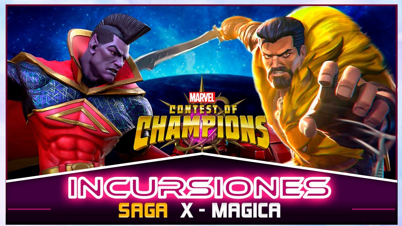 INCURSIONES X-SAGA con MUY BUENAS RECOMPENSAS! | marvel batalla mcoc ...