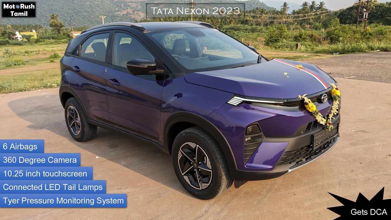 Tata Nexon Facelift - Fearless Purple Feels Premium | MotoRush Tamil ...