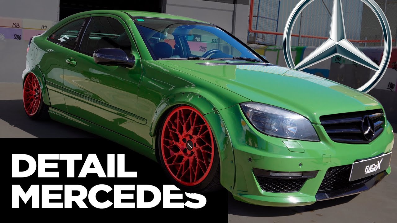 Mercedes CLC Detail 🚗 | Limpieza Exterior e Interior | FullCarX® - YouTube