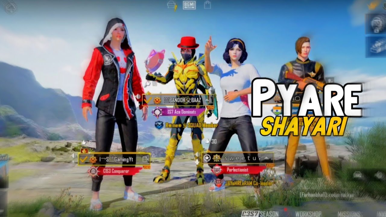 in Game Lobby Shayari video I S GamingYt - YouTube