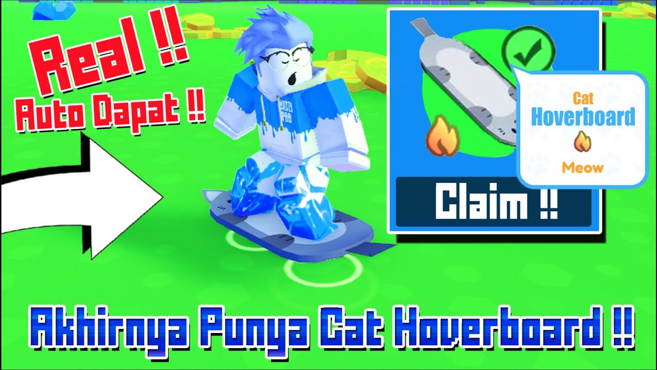 CAT HOVERBOARD !! AKHIRNYA MENEMUKAN RAHASIA DAPAT CAT HOVERBOARD REAL ...