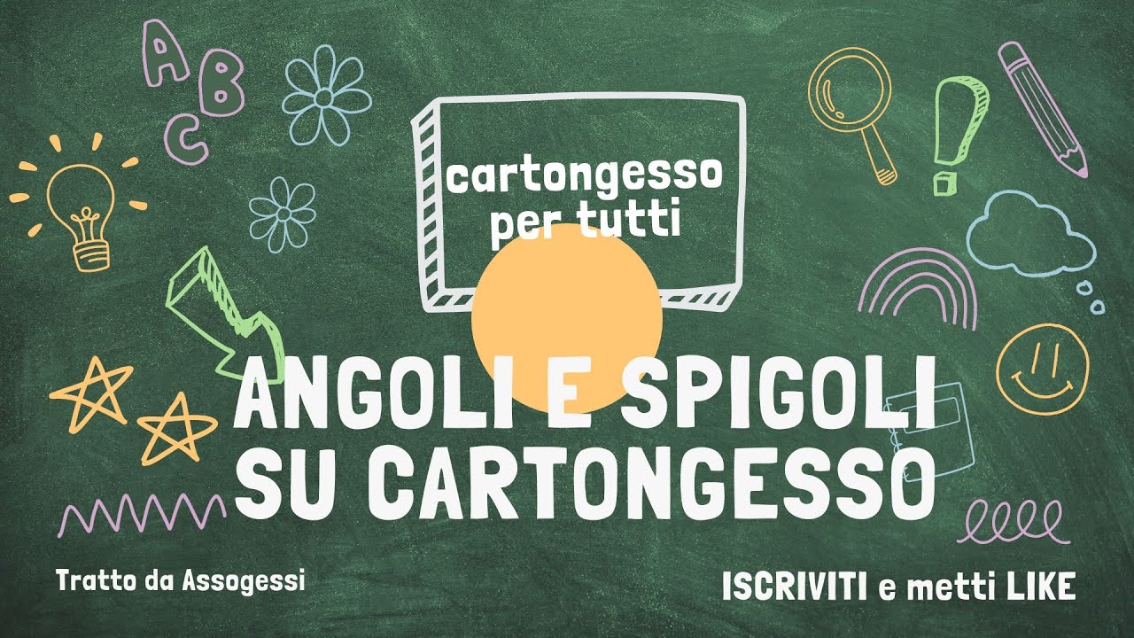 Angoli e Spigoli sul Cartongesso - YouTube