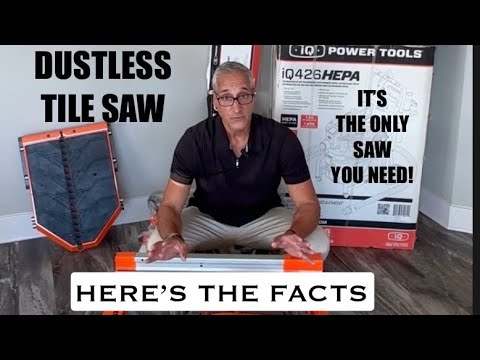 DUSTLESS TILE SAW REVIEW! WATCH THIS BEFORE YOU BUY! - YouTube
