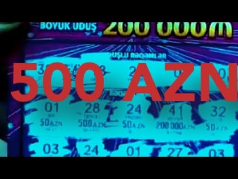 Bu dəfədə poz qazan aldım.500 manat qazandım.Bilet çox uduşludur