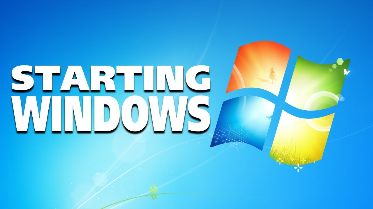 STARTING WINDOWS - YouTube