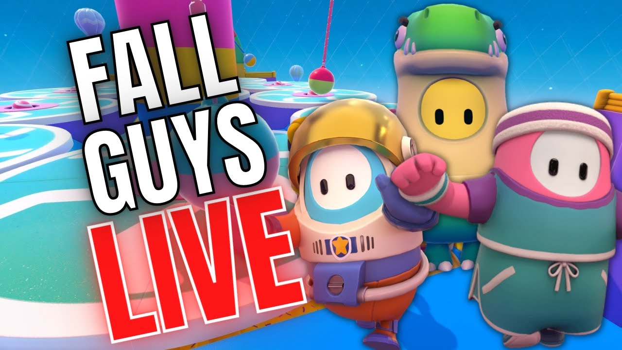 Fall Guys LIVE Custom Games - Playing With Viewers!!! 🔴(Join Now)🔵 ...