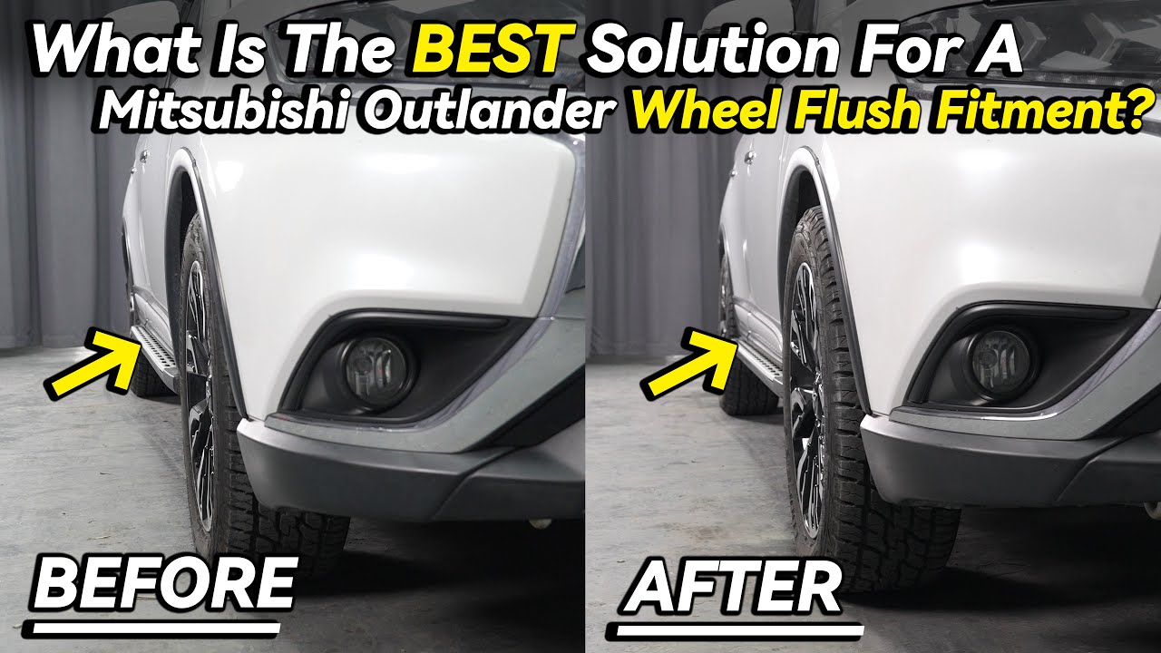 What Is The Best Solution For A Mitsubishi Outlander Wheel Flush ...