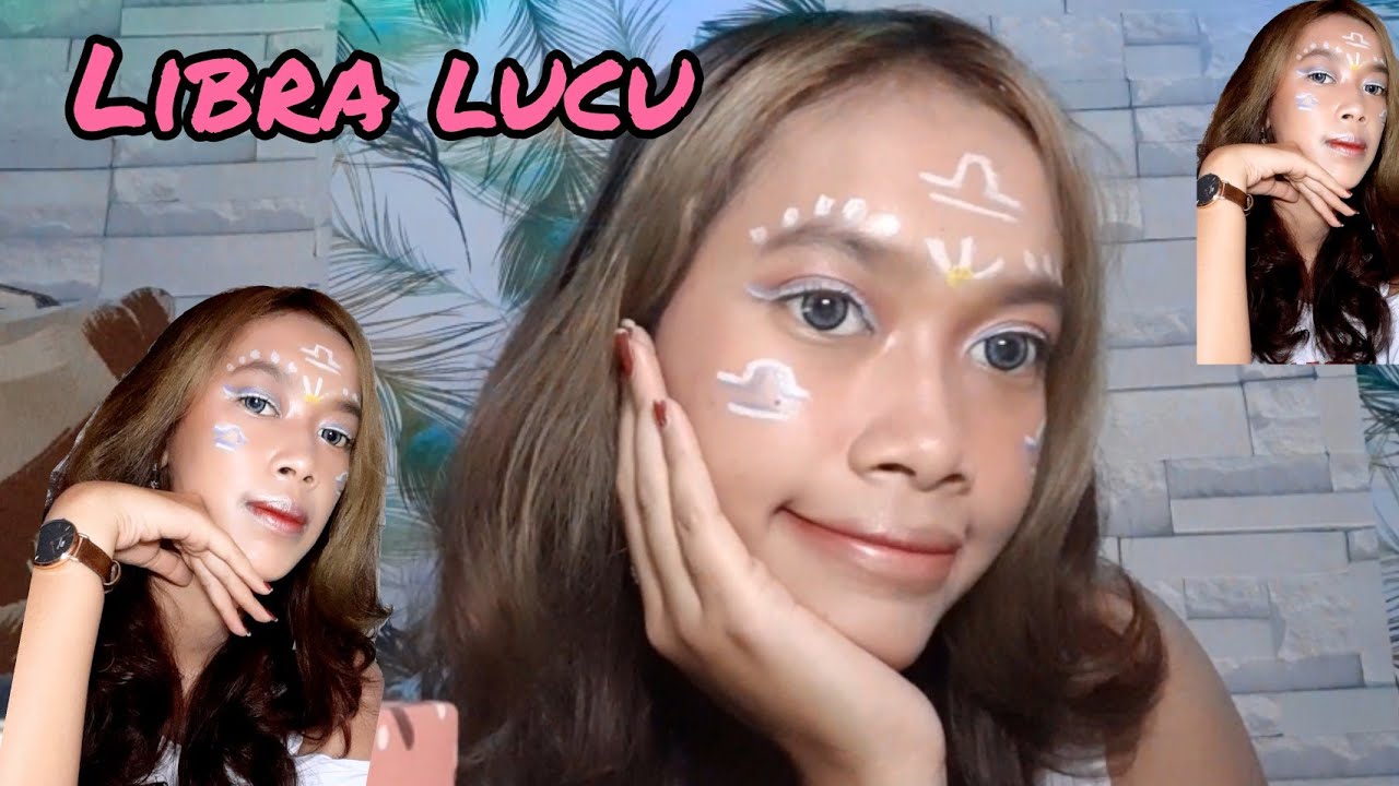 #libra #zodiak #facepainting Zodiak libra lucu || Face Painting - YouTube