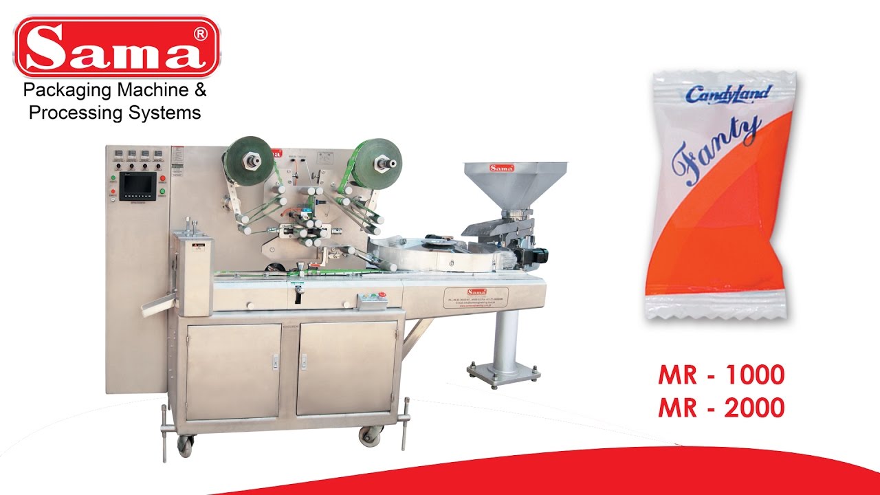 Flow Wrap Highspeed Candy Wraping Machine/Confectionary Packing Machine (MR-2000) | Sama ...