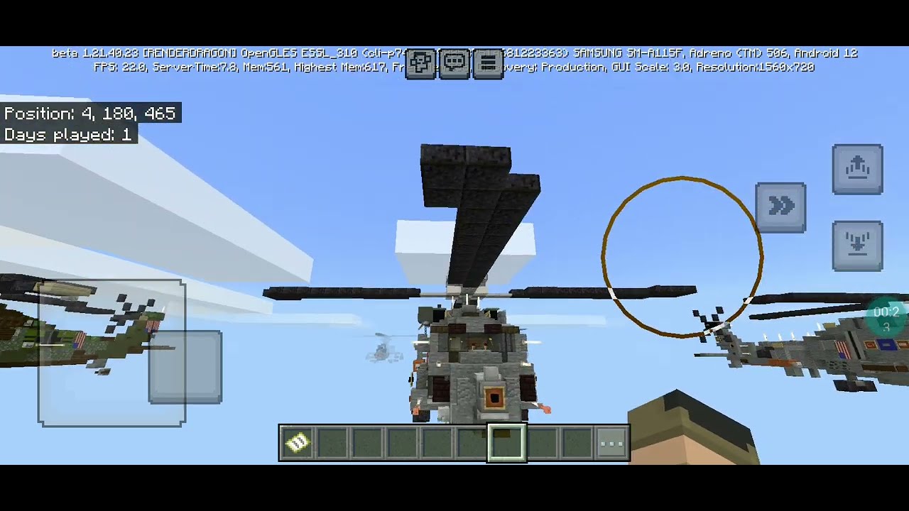 Minecraft USA Helicopters Formation flight 🇺🇸 - YouTube