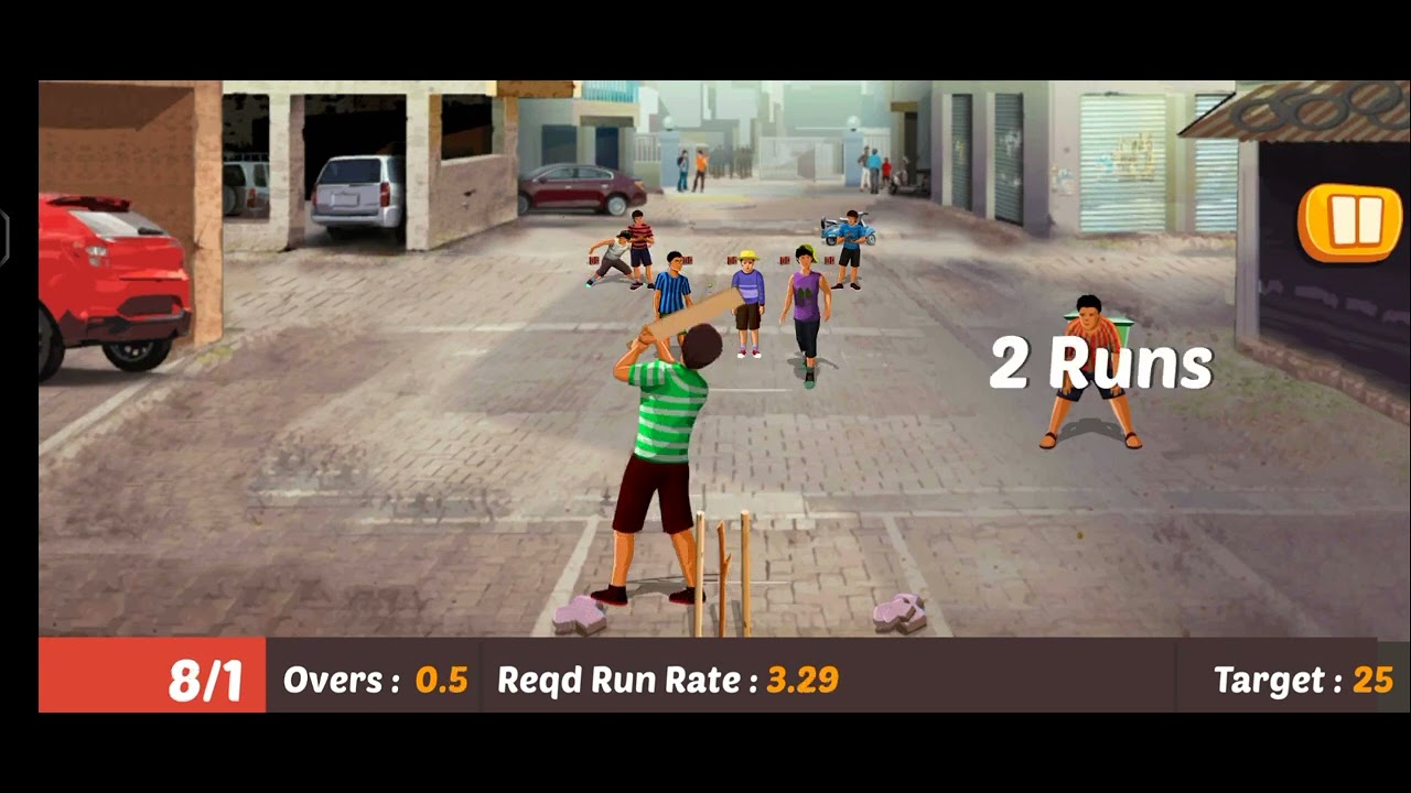 gully cricket match game play - YouTube