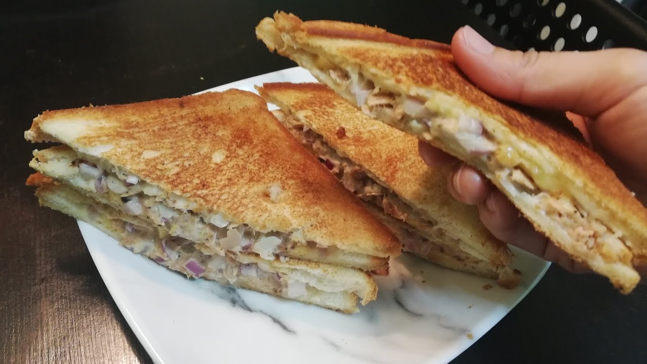 CHEESY TUNA BREAD|TUNA BREAD LOAF|SIMPLE YUMMY SNACK - YouTube