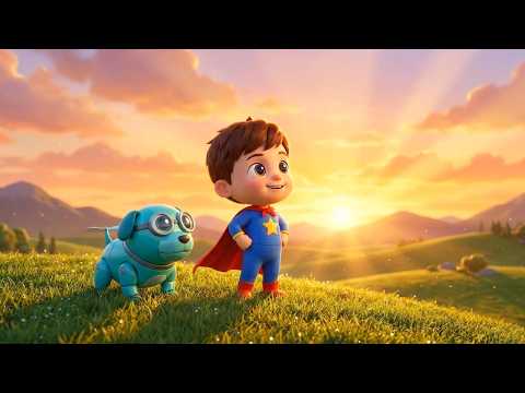Little Hero 🦸 Küçük Kahraman Şarkısı | Çocuklar İçin Türkçe Çizgi Film Şarkısı 🎵