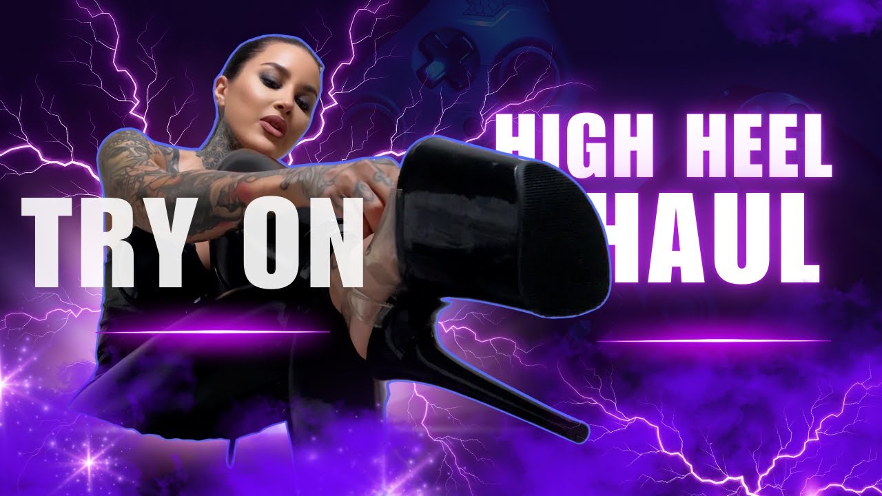 High Heel Try On Haul [4K] Mika Katana - YouTube
