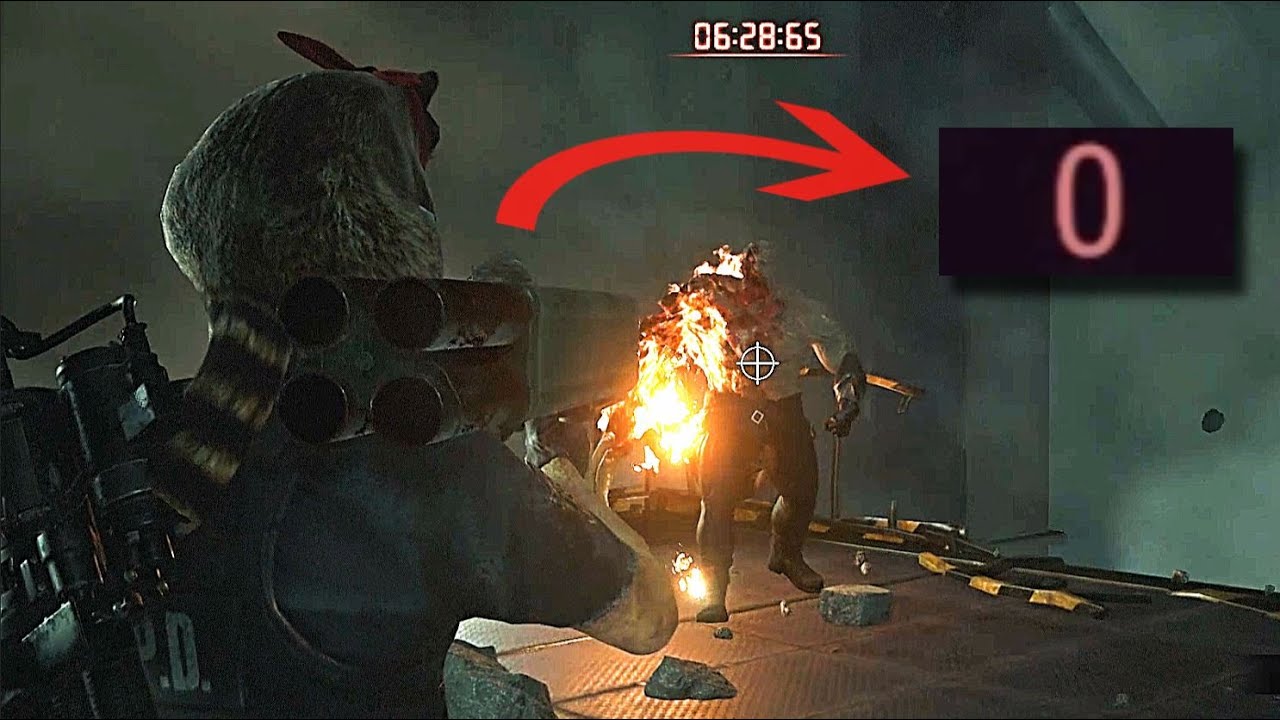 What Happens if You MISS ALL Four Rocket Launcher Shots? | Resident ...