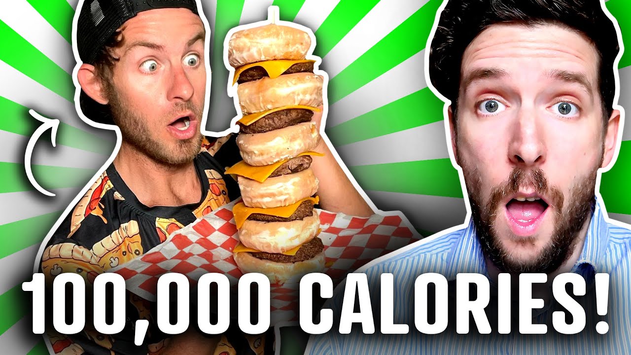 Nutritionist Reviews | ErikTheElectric | SHOCKING 100,000 CALORIE ...
