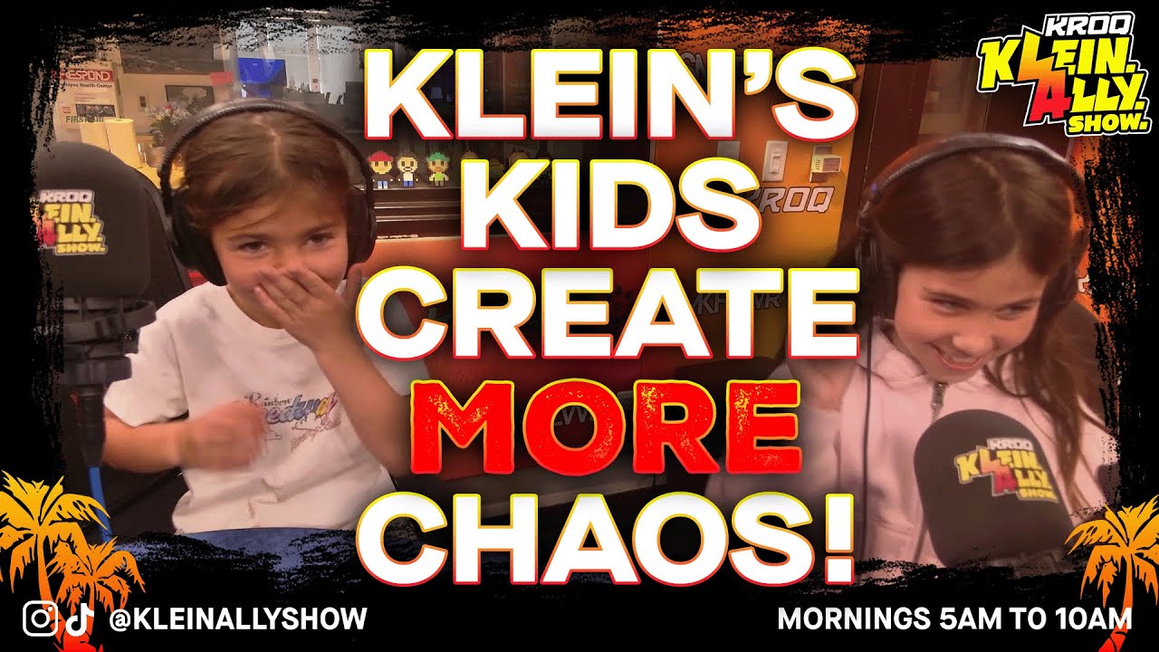 Klein's Kids Have A Meltdown In Studio | Klein. Ally. Show. - YouTube