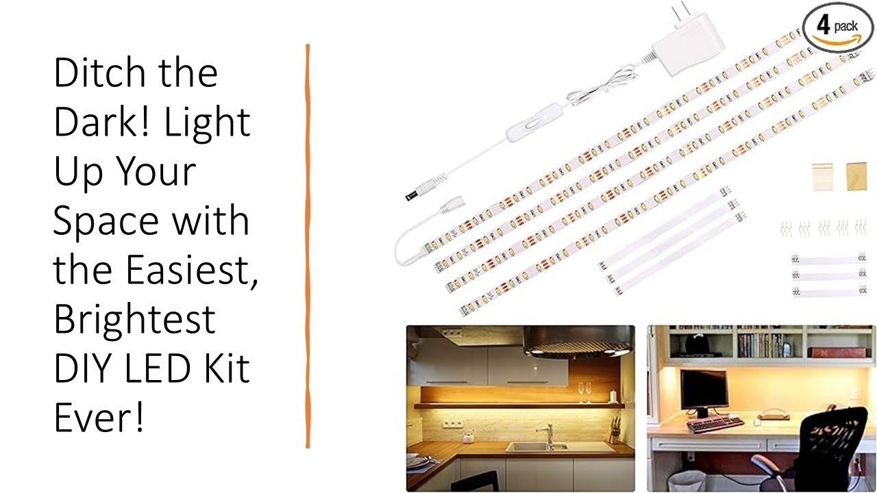 Ditch the Dark! Light Up Your Space with the Easiest, Brightest DIY LED ...