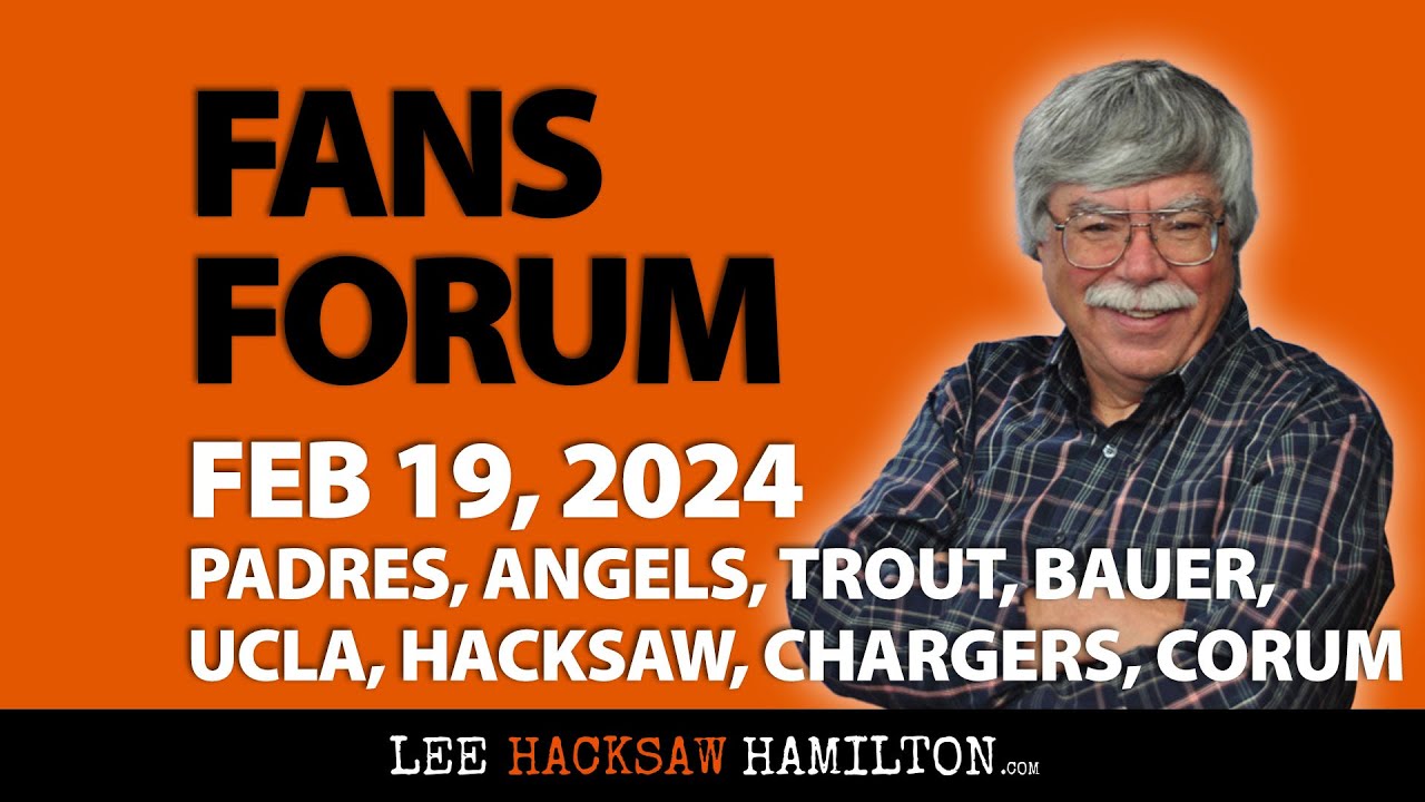 Padres, Angels, Mike Trout, Trevor Bauer, UCLA, Chargers, Blake Corum ...