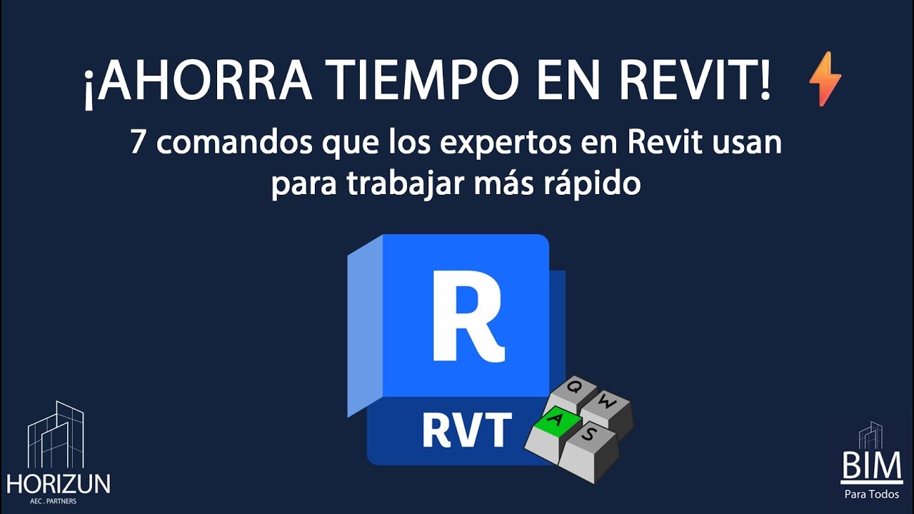 🚀 7 Comandos ESENCIALES de Revit que te Harán MÁS RÁPIDO 💥 (¡Aprende en ...