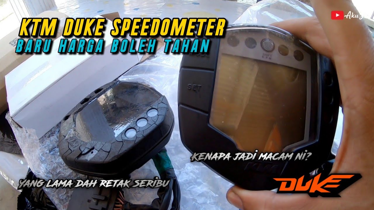 Meter KTM Duke Original (New) Harga Padu Boss @akujoe - YouTube