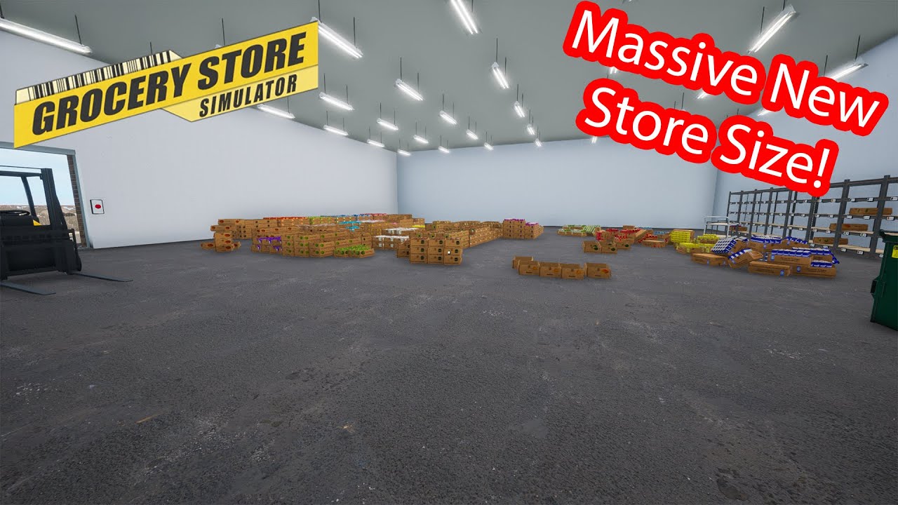 Expanding to a Massive Supermarket! 🏪 | Grocery Store Simulator ...