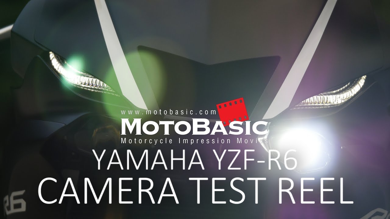 YAMAHA YZF-R6 (2017) CAMERA TEST REEL YZF-R6 (ヤマハ/2017) カメラテストリール - YouTube