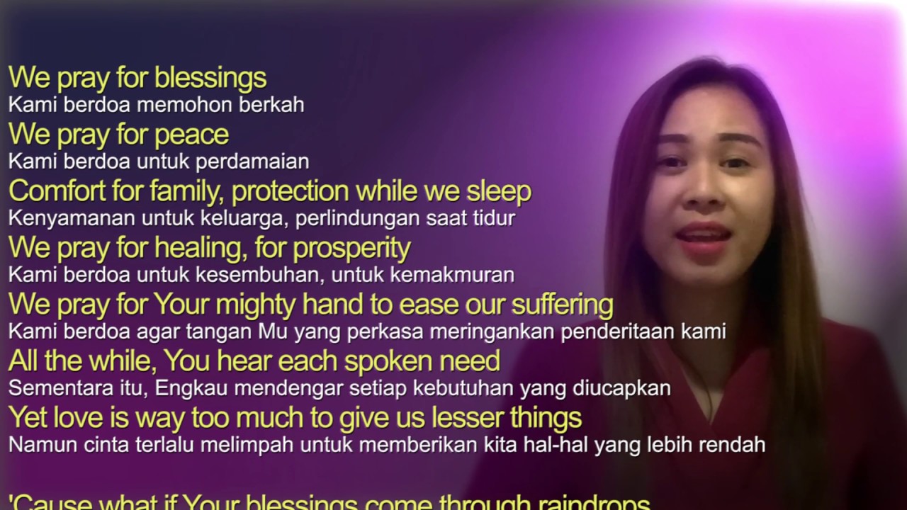 LAGU ROHANI - Blessings - cover by Revina - YouTube