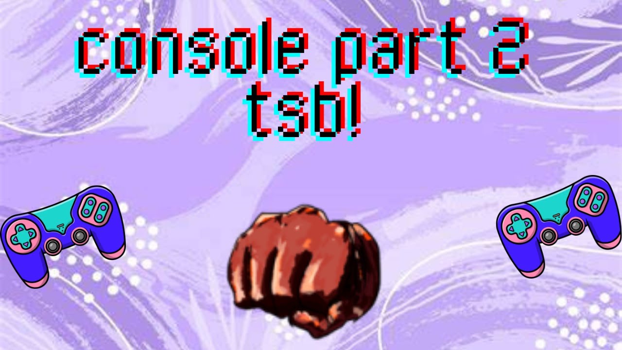 Roblox tsb! / Playing tsb on console 2! #roblox #tsb - YouTube