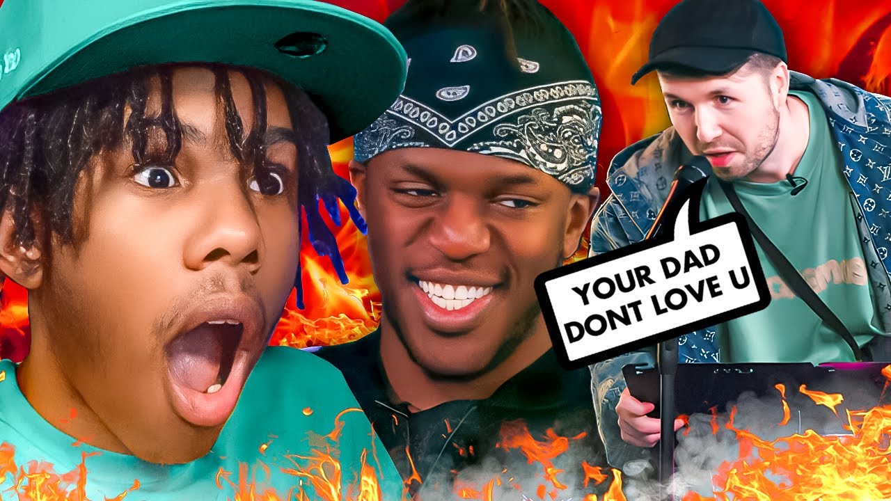 KSI Gets Roasted For 34 Minutes 36 Seconds - YouTube