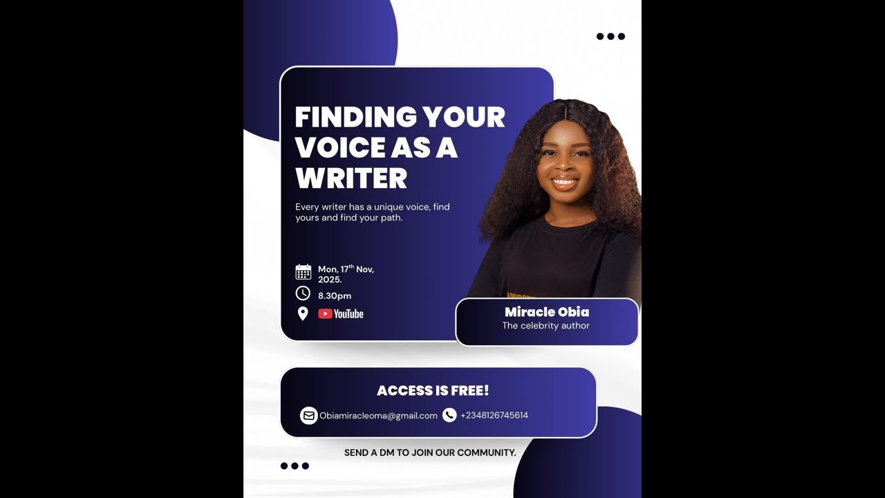 Your voice makes you unique, it’s makes you stand out. Let’s learn to ...