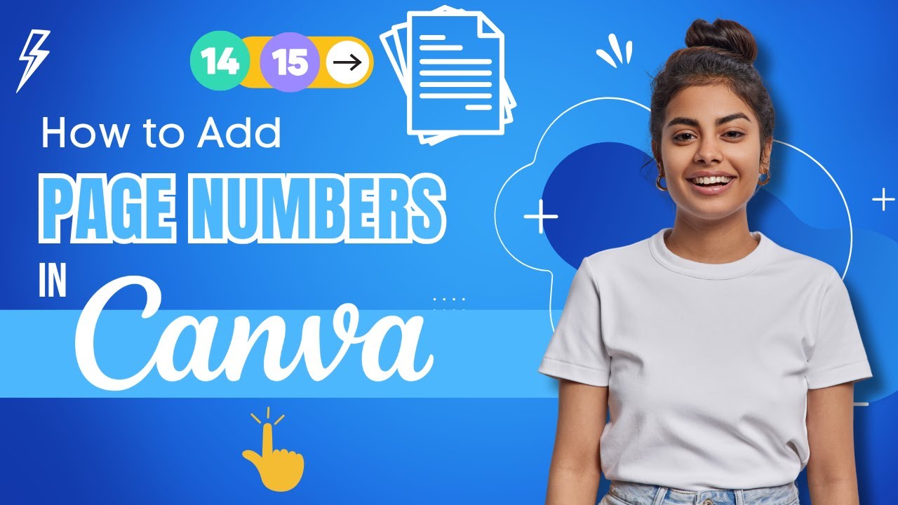 How to Add Page Number in Canva | Canva Tutorial for Beginners | Digital 2 Design - YouTube