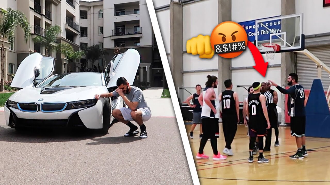I got KICKED OUT of my game.. THEN A HATER DID THIS TO MY CAR! - YouTube