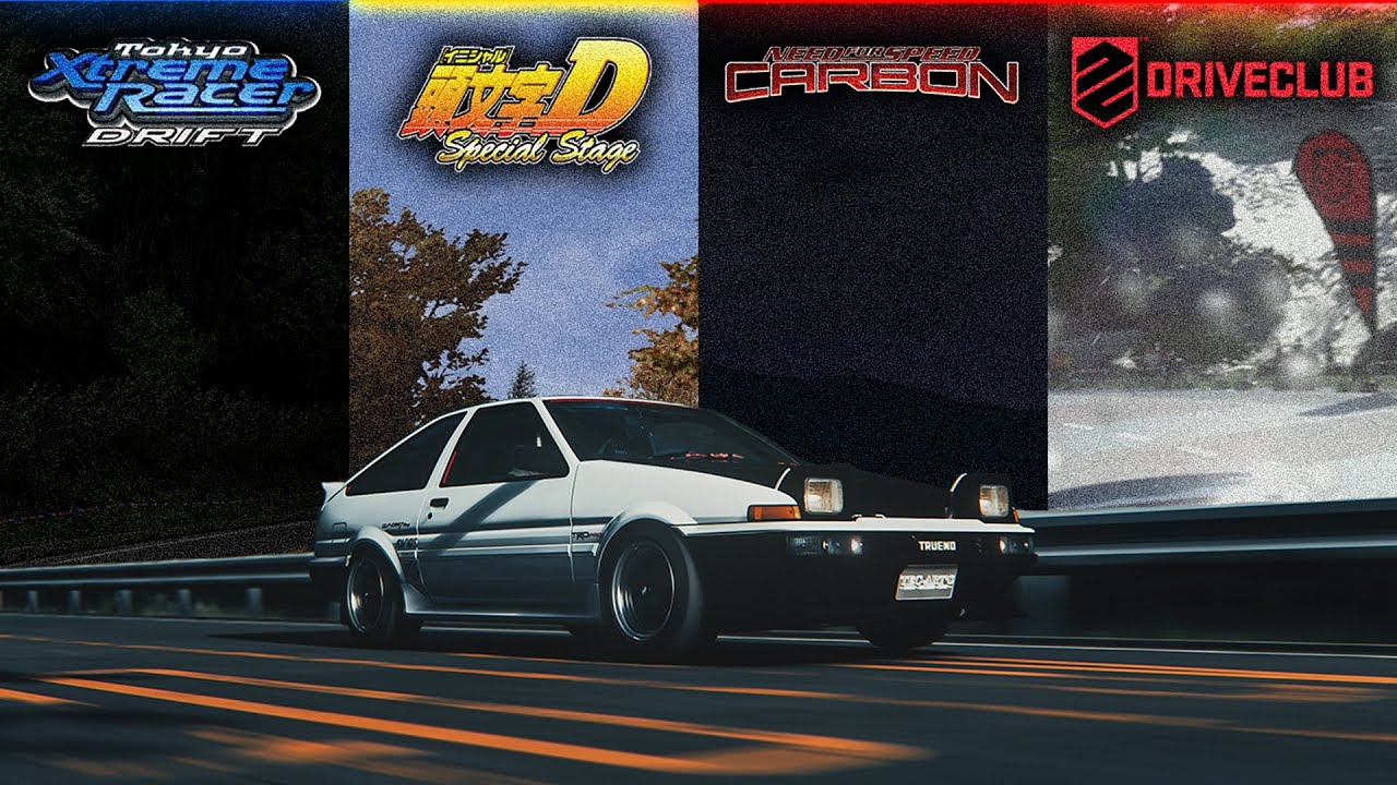 TOUGE Events in Racing Games - YouTube