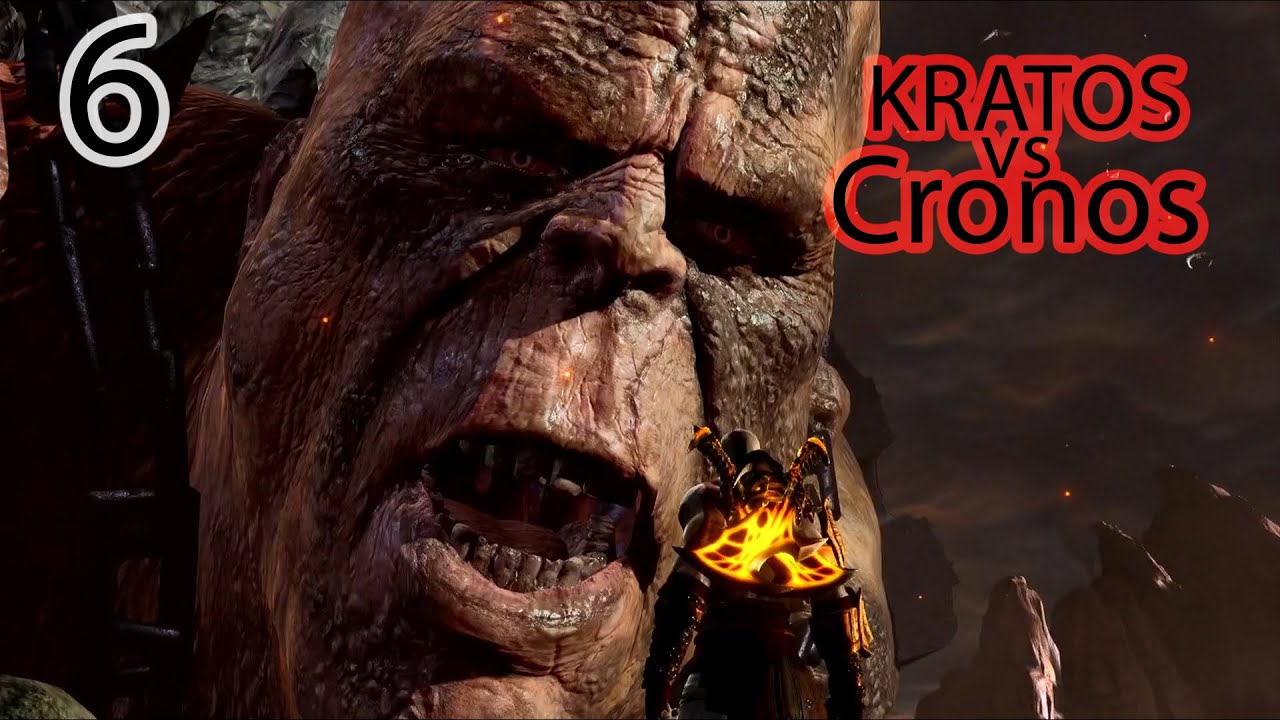 Kratos VS Cronos EPIC BOSS FIGHT God of War 3 Remastered - YouTube