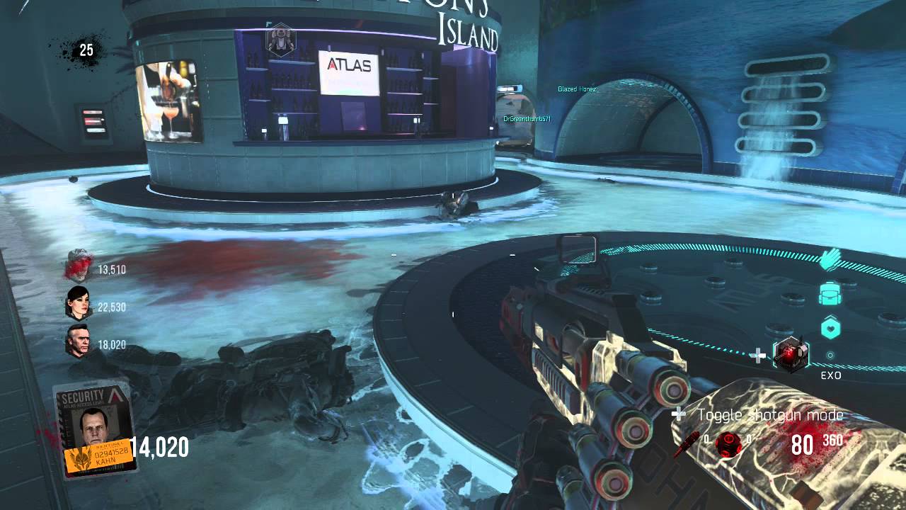 call of duty advanced warfare zombies descent #5(N - YouTube