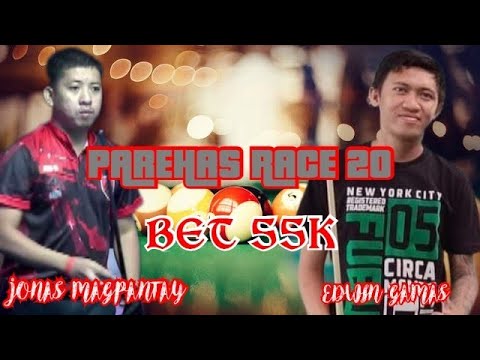 BET 55K || JONAS MAGPANTAY 🆚 EDWIN GAMAS || PAREHAS RACE 20 - YouTube