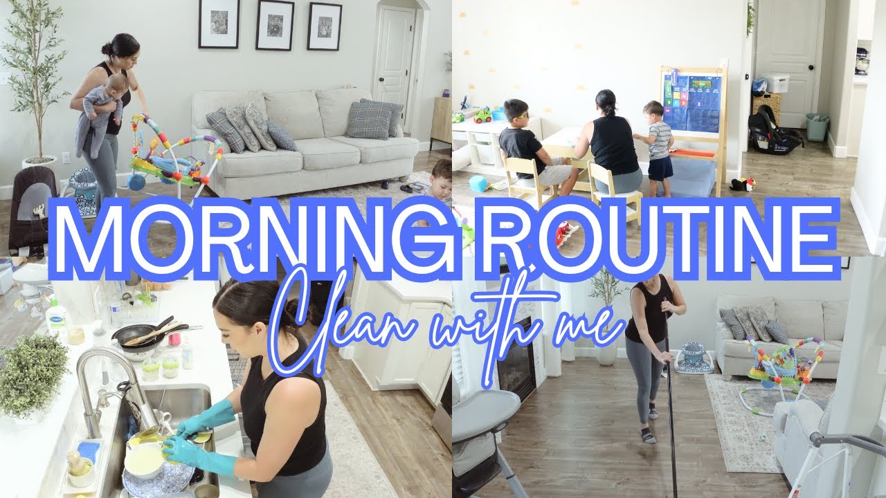 MORNING ROUTINE | CLEAN WITH ME | MORNING VLOG - YouTube