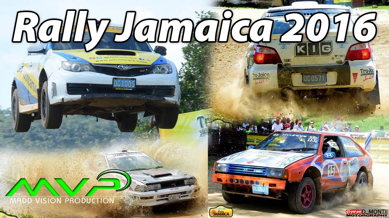 Rally Jamaica 2016 - Coverage by AMSOIL, Jetcon Cars, Brakleen, Purple ...
